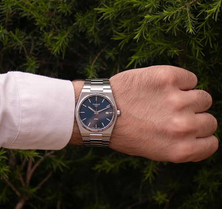 Tissot PRX Quartz Watch with Blue Dial Unboxing - Watches in Europe